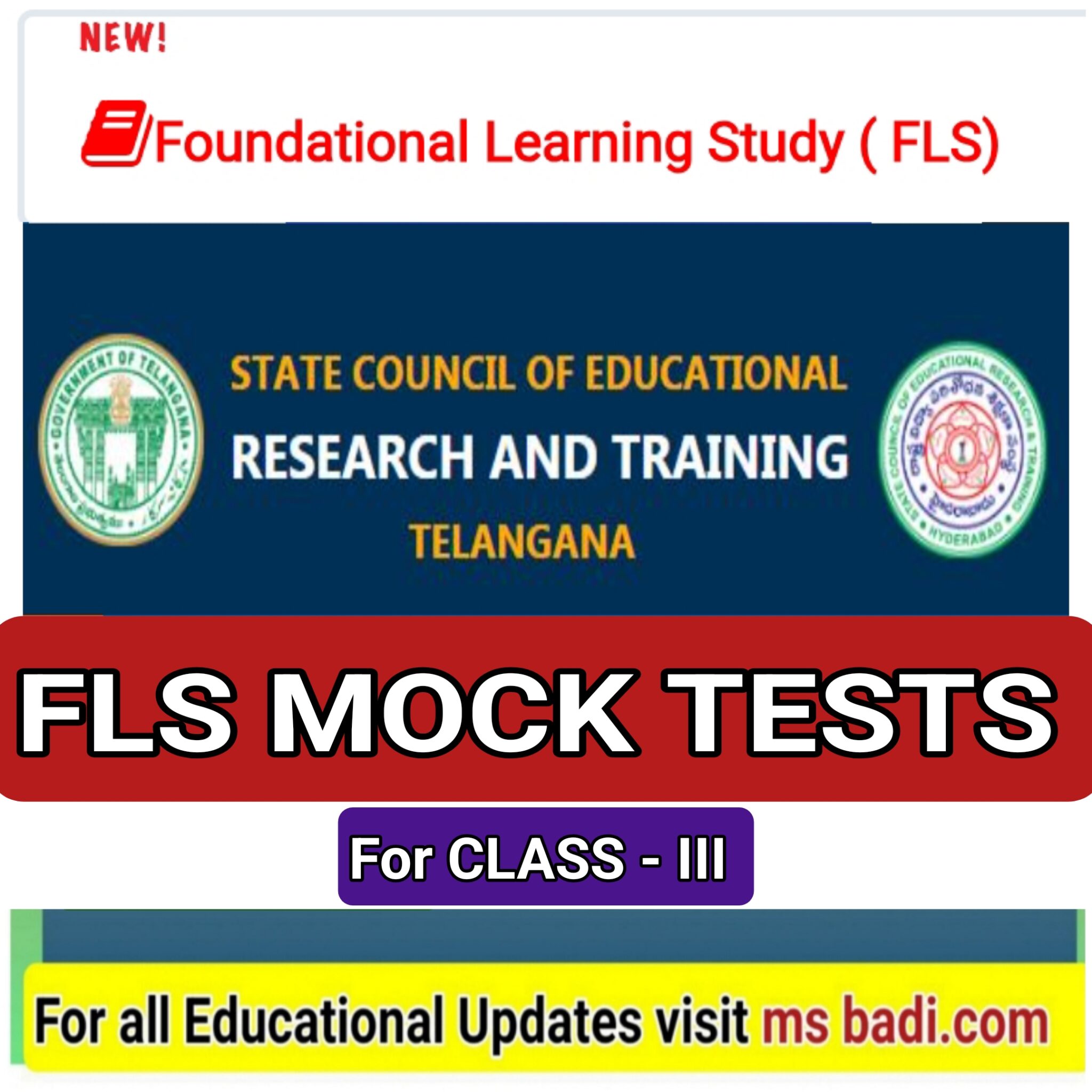 FOUNDATIONAL LEARNING STUDY FLS MOCK TESTS - MS Badi